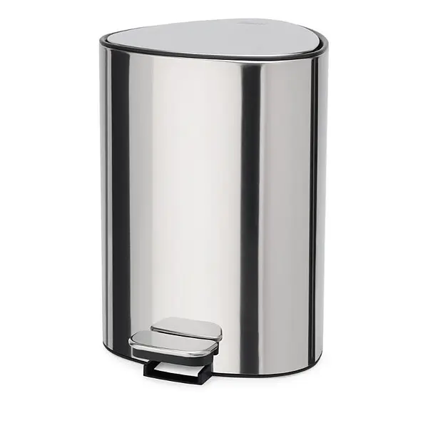 JOSEPH JOSEPH Easystore Luxe Stainless-steel 5l Pedal Bin - Silver