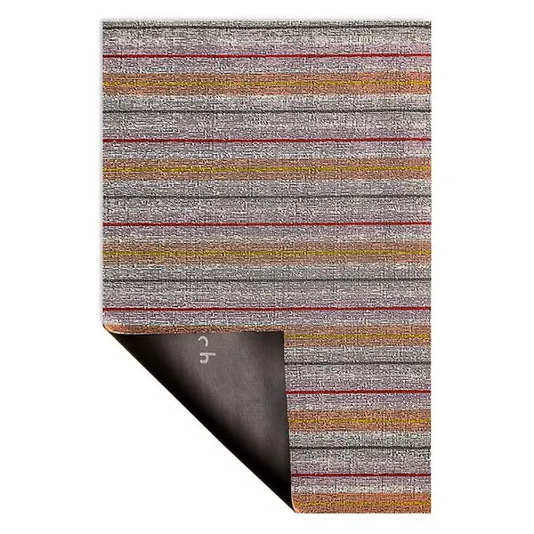 CHILEWICH Ribbon Stripe Shag Runner, 24 X 72 - Bon Bon