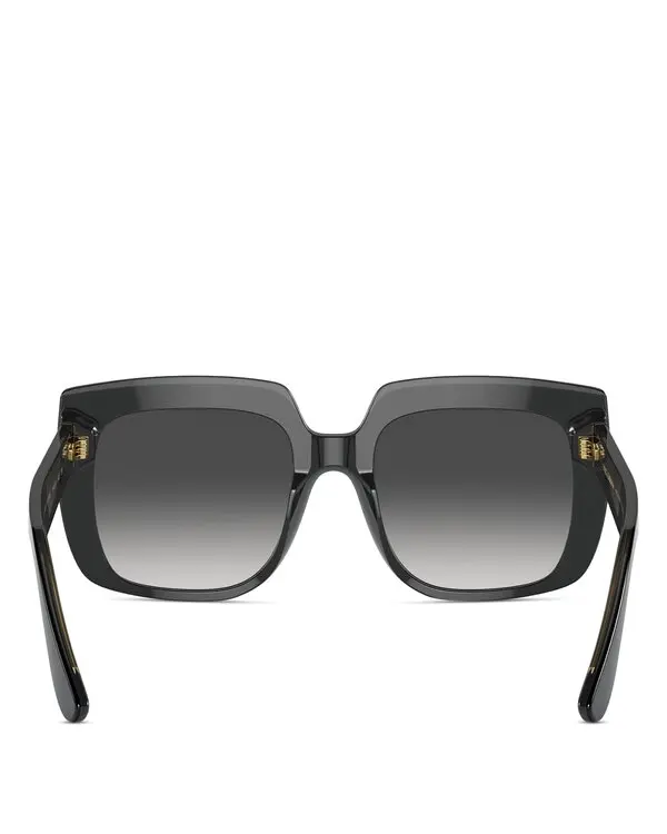 Dolce & Gabbana Square Sunglasses - Black/gray Gradient