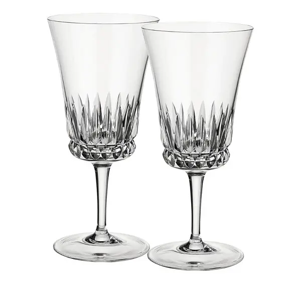 VILLEROY & BOCH Grand Royal Water Goblet, Set Of 2 - Clear