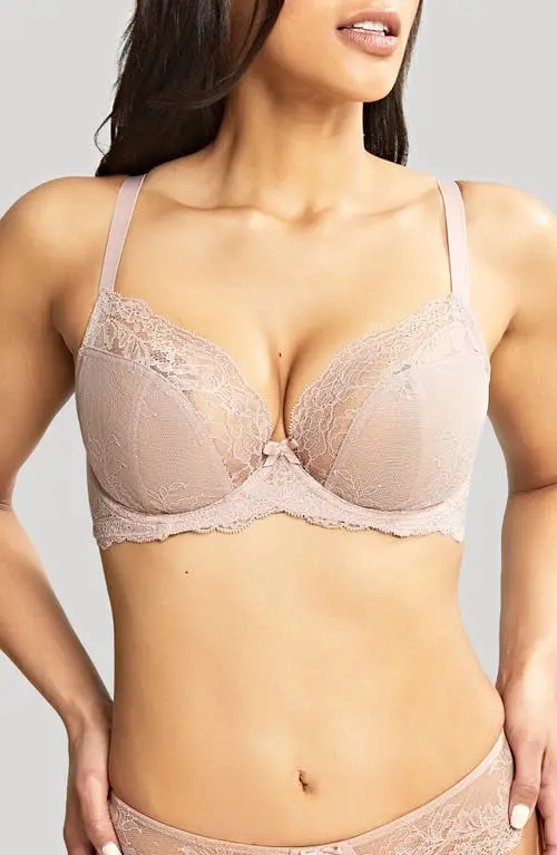 Panache Ana Underwire Stretch Lace Plunge Bra - Vintage