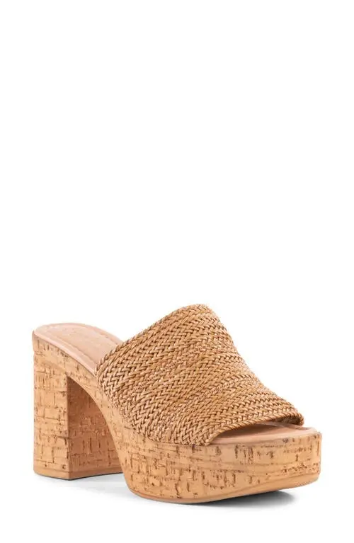 Seychelles Applause Platform Sandal - Tan