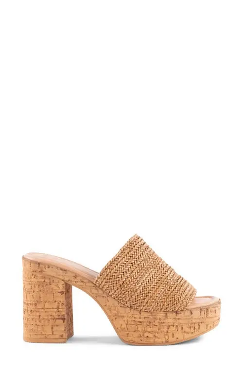 Seychelles Applause Platform Sandal - Tan
