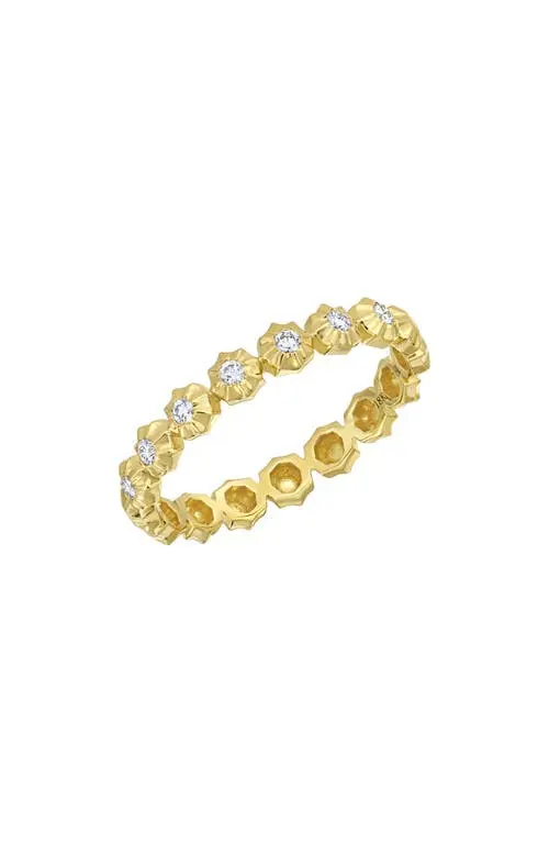 Bony Levy Monaco Diamond Stacked Ring - 18k Yellow Gold