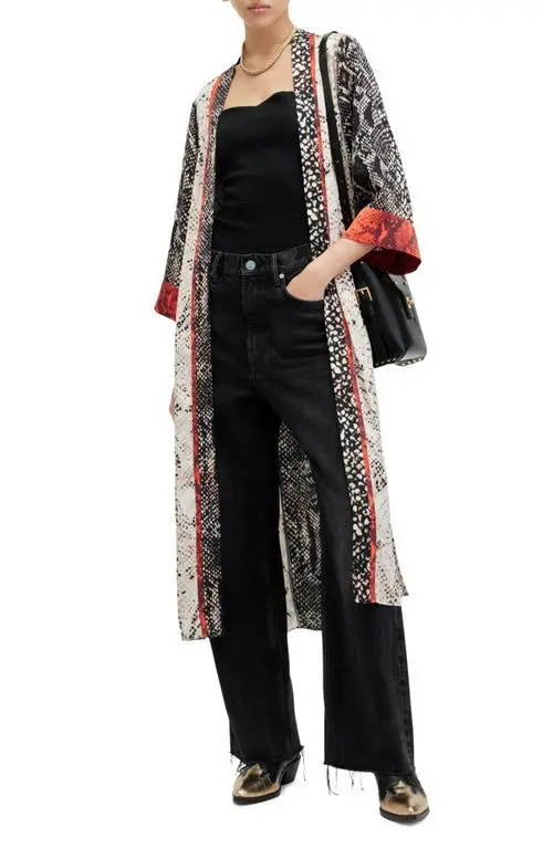 ALLSAINTS Casa Waimea Python Print Duster
