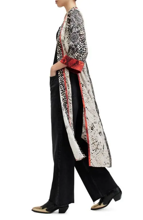 ALLSAINTS Casa Waimea Python Print Duster