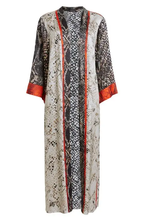 ALLSAINTS Casa Waimea Python Print Duster