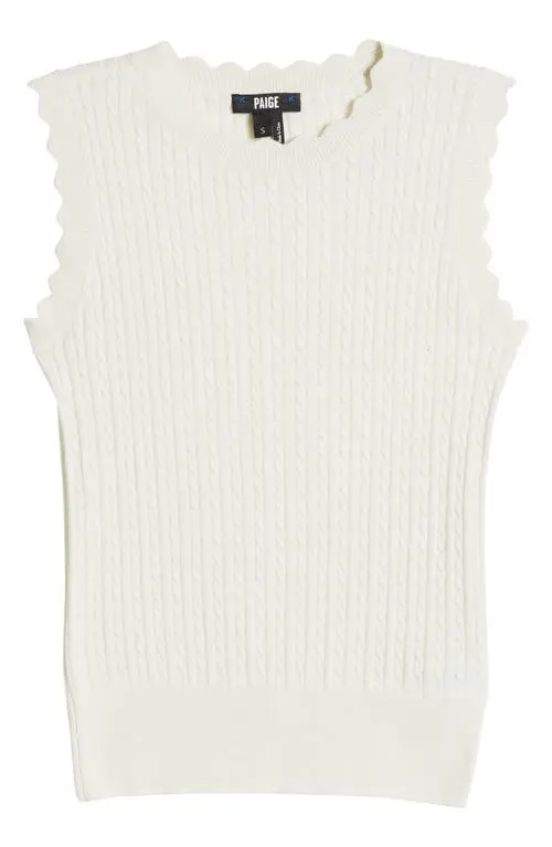 Paige Syrie Tank - Ivory