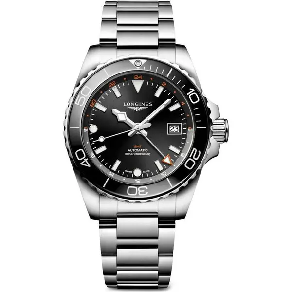 LONGINES Hydroconquest Automatic Bracelet Watch - Black