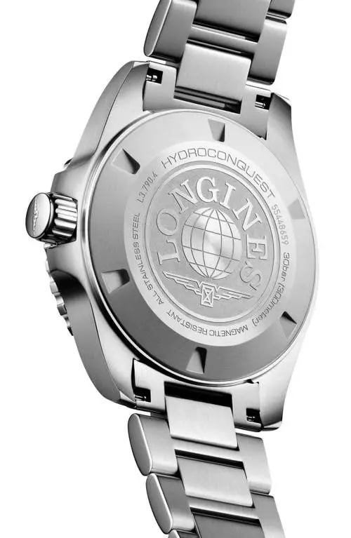 LONGINES Hydroconquest Automatic Bracelet Watch - Black
