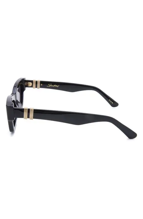 Dezi Stacked 55mm Cat Eye Sunglasses