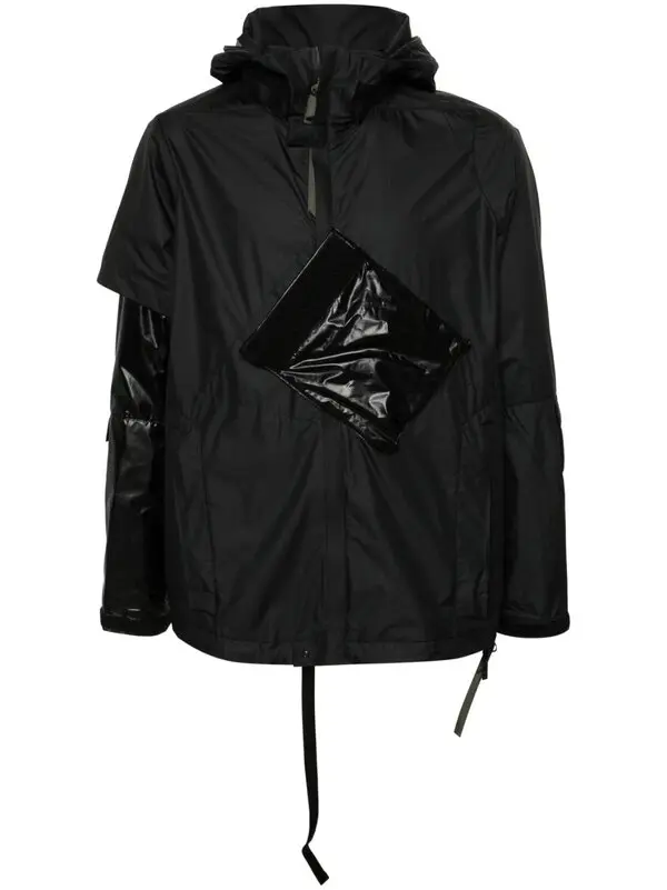Acronym J36-Ws Hooded Windbreaker In Black - 45% Off | Editorialist