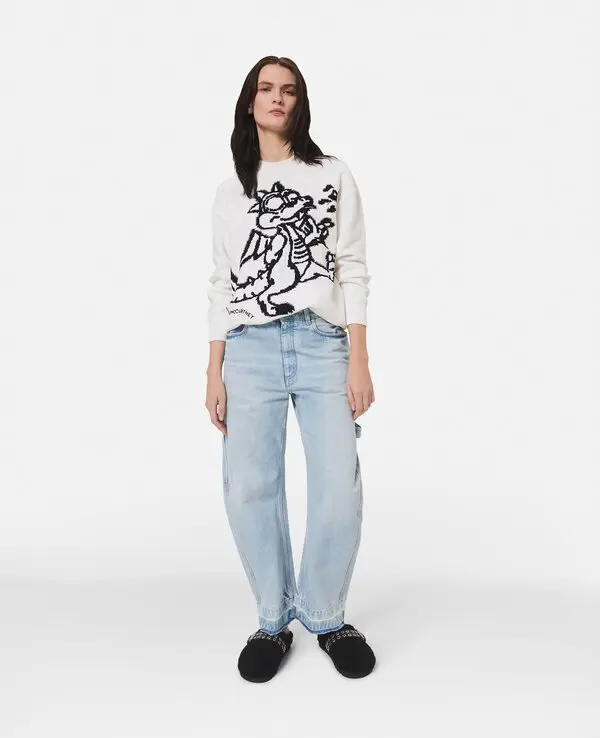 Stella McCartney Year Of The Dragon Oversized Jumper