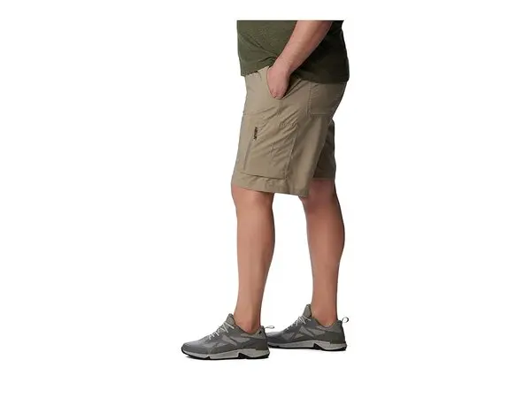Columbia Big Tall Silver Ridge Utility Cargo Shorts - Beige