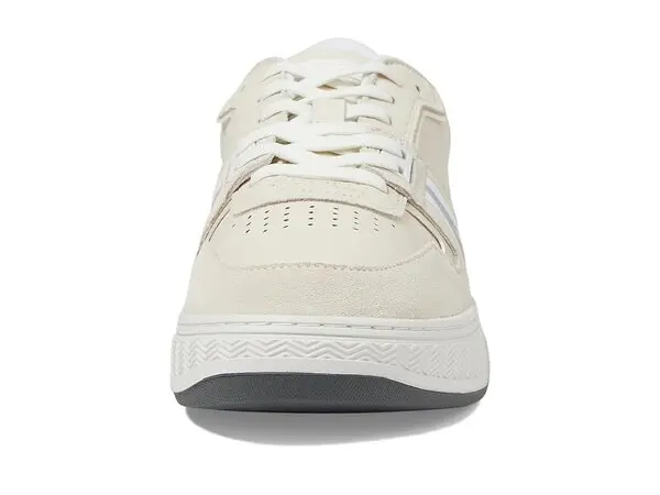Lacoste L001 Lace-up Leather Sneakers - Bone