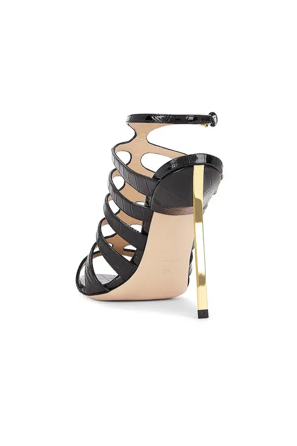 TOM FORD Stamped Croc 105 Sandal