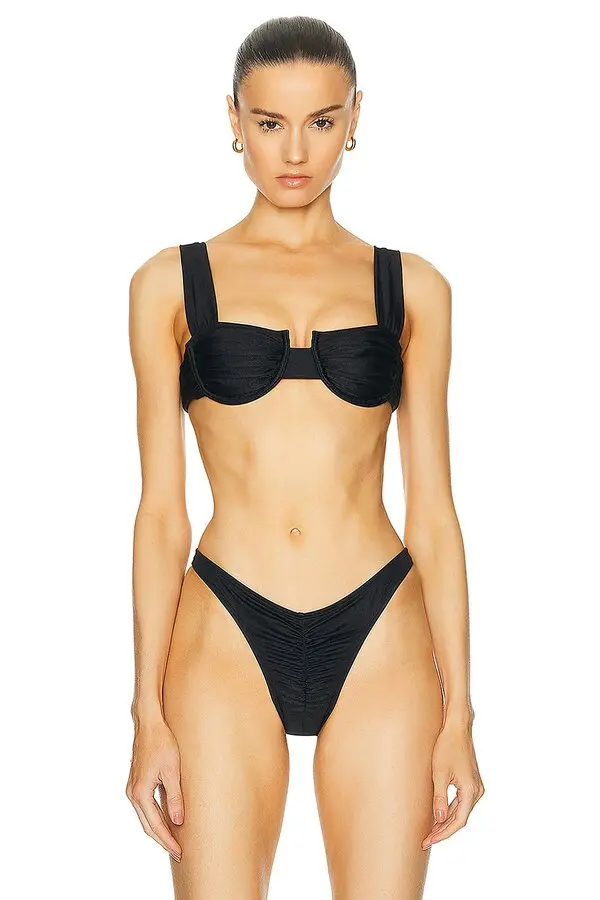 BANANHOT Niki Bikini Top - Black