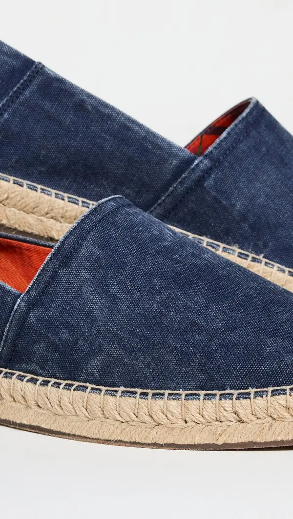 Polo Ralph Lauren Cevio Slip Washed Canvas Espadrilles In  display picture 2