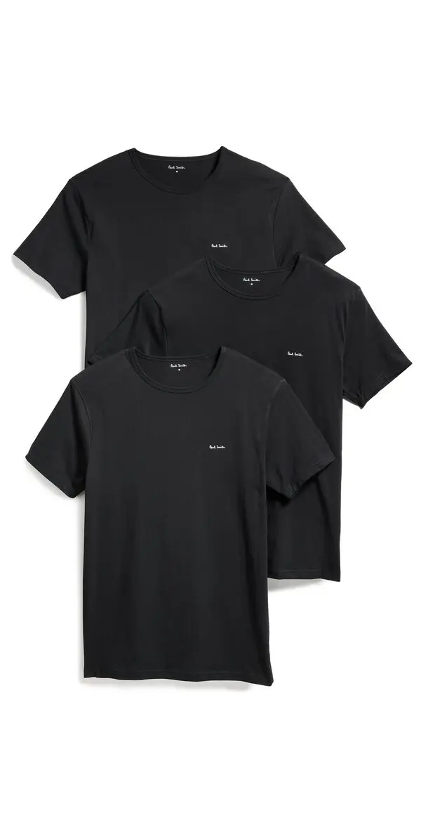 Paul Smith T-shirt 3 Pack - Black