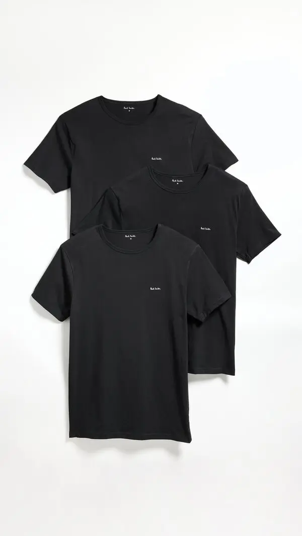 Paul Smith T-shirt 3 Pack - Black