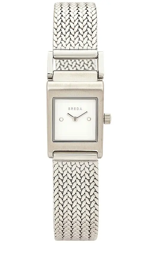 BREDA Revel Tethered Watch - Silver