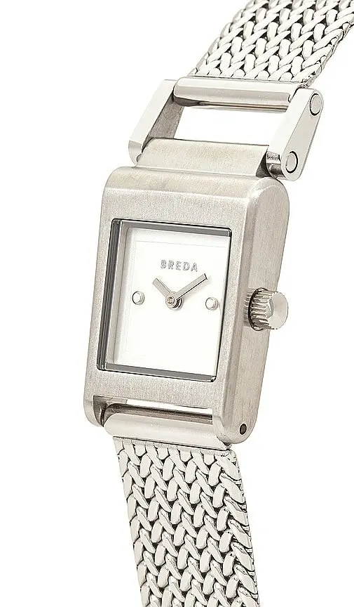 BREDA Revel Tethered Watch - Silver