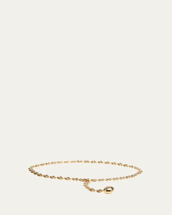 Loewe Donut Chain Belt - Gold