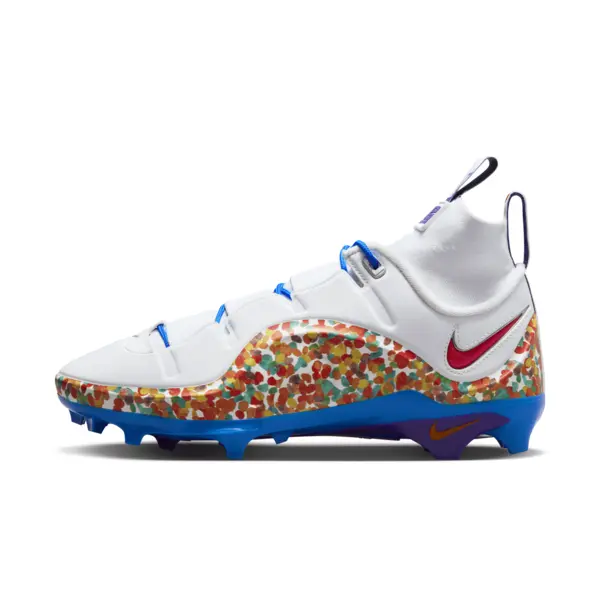 Nike Lebron Iv Menace 3 Football Cleats In White - 37% Off  display picture 1