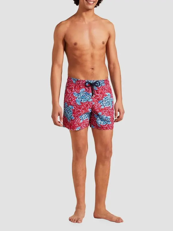 Vilebrequin Turtle Sequin Trompe L'oeil Swim Trunks