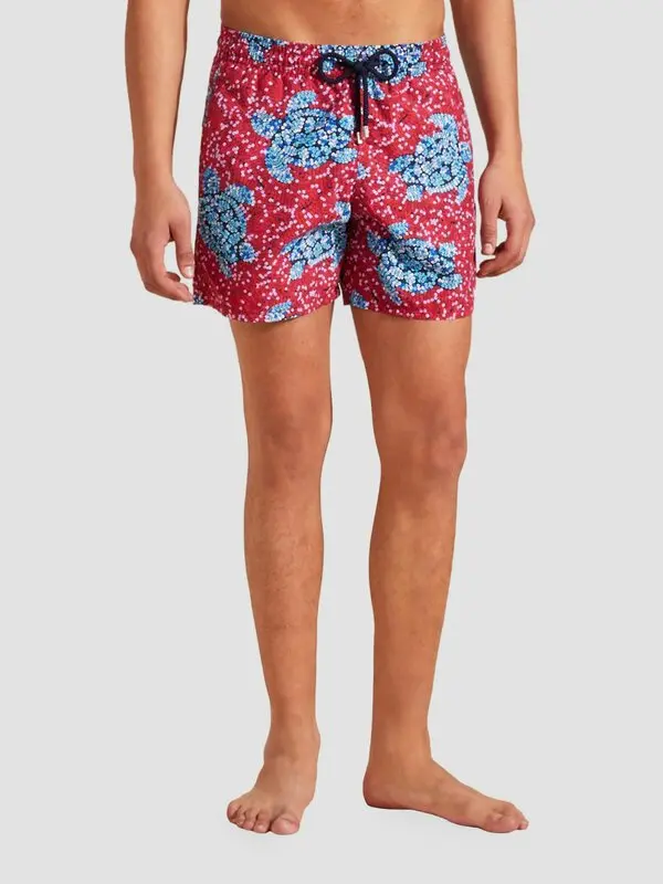 Vilebrequin Turtle Sequin Trompe L'oeil Swim Trunks