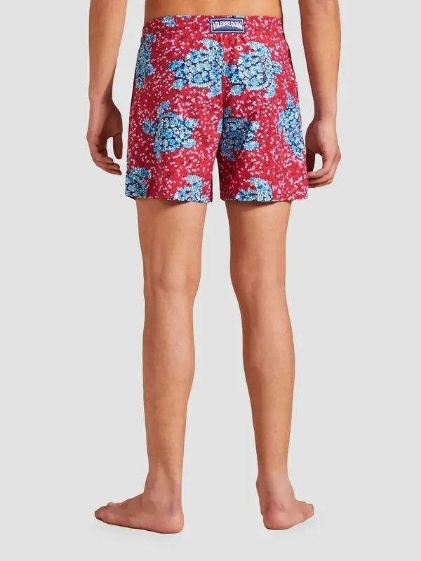 Vilebrequin Turtle Sequin Trompe L'oeil Swim Trunks