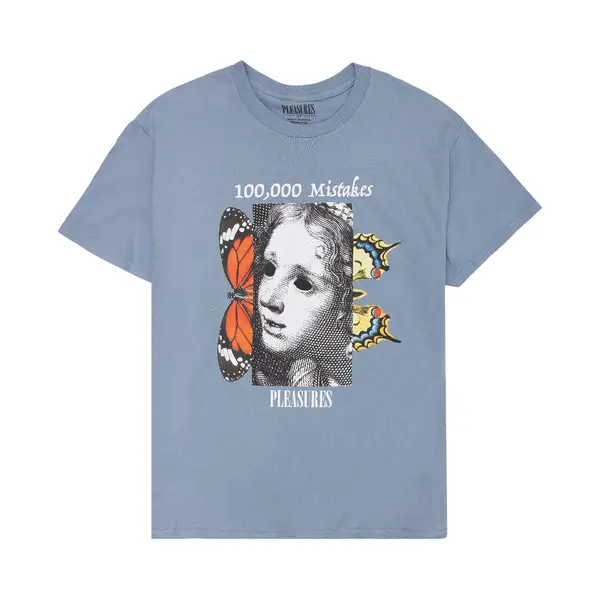 PLEASURES Mistakes T-shirt - Grey