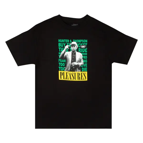 PLEASURES No Smoking T-shirt - Black