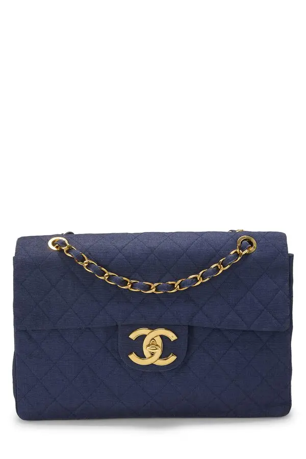 Chanel Half Flap Bag - Blue