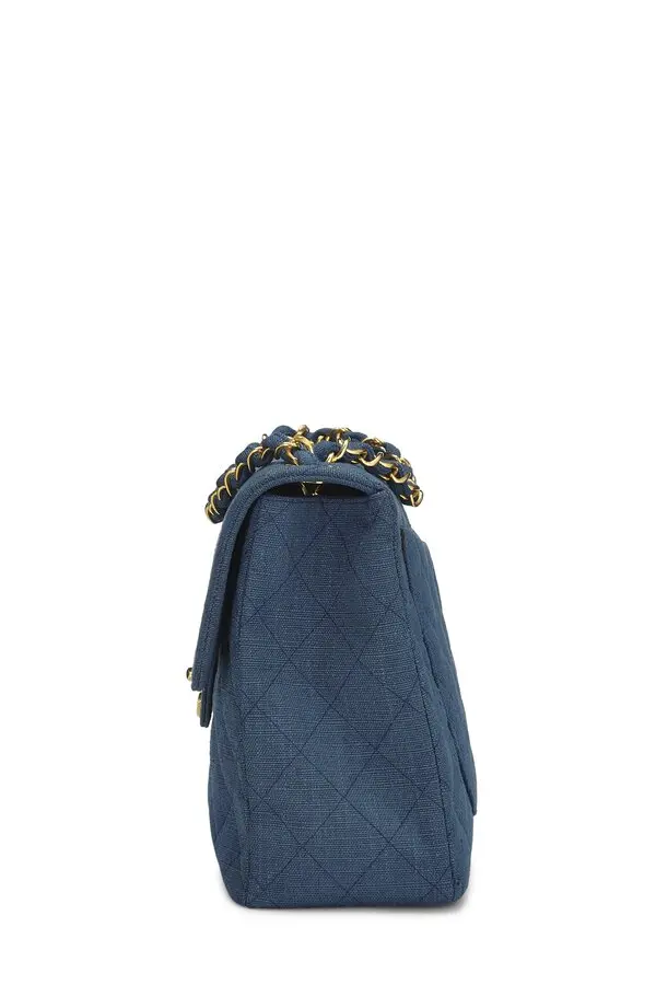 Chanel Linen Half Flap