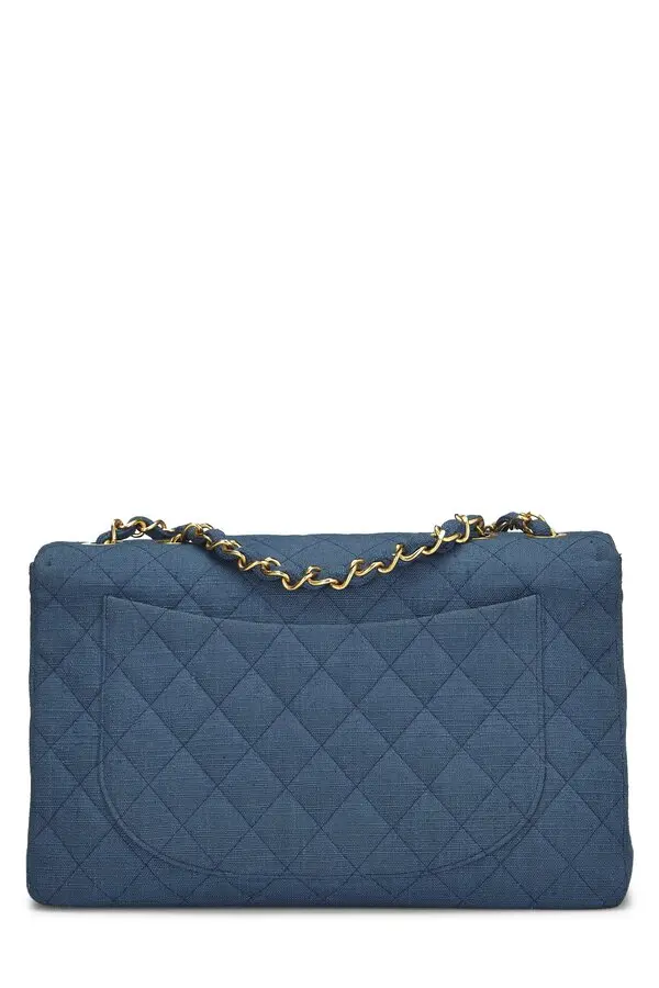 Chanel Linen Half Flap