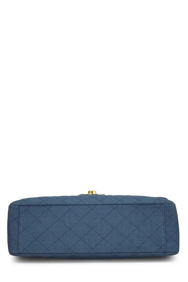 Chanel Linen Half Flap