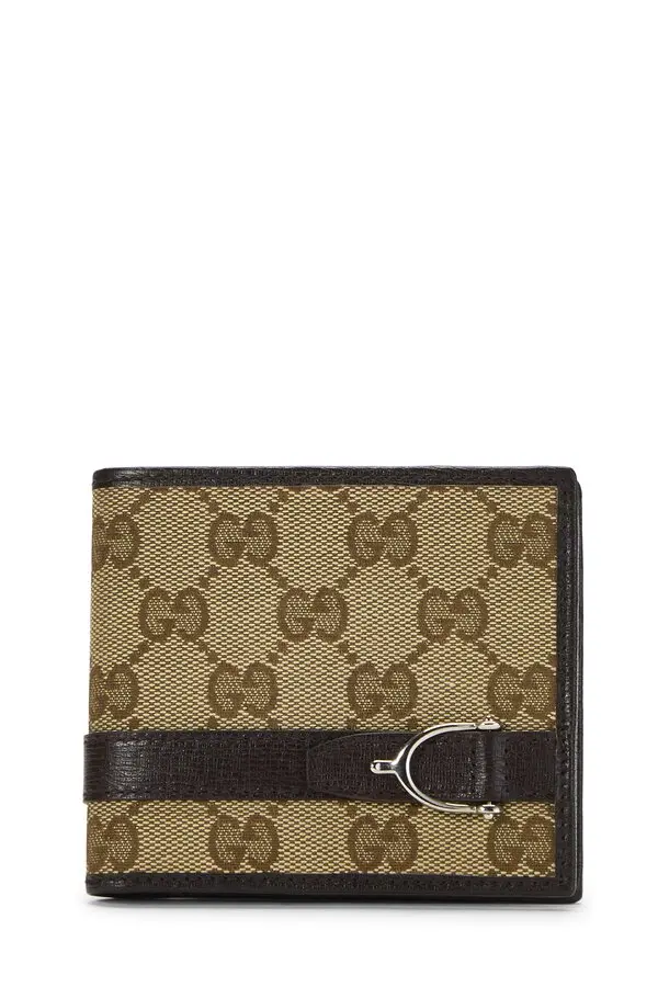 Gucci Original Gg Canvas Bifold Wallet - Beige