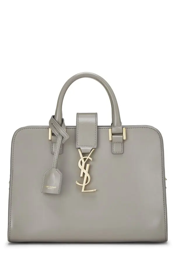 Saint Laurent Calfskin Monogram Cabas Baby