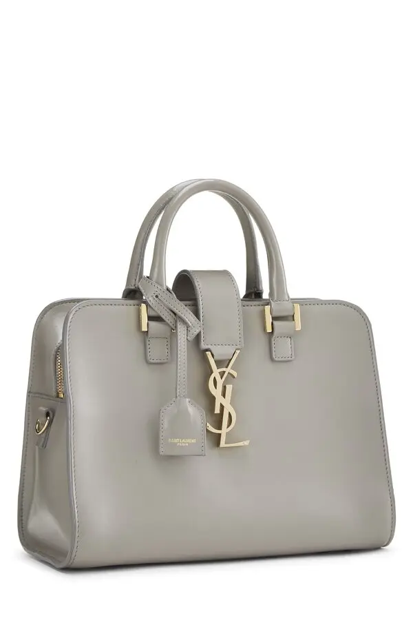 Saint Laurent Calfskin Monogram Cabas Baby