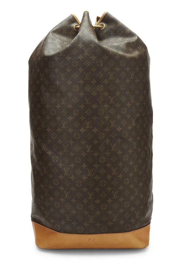 LOUIS VUITTON Monogram Sailor Travel Bag - Brown