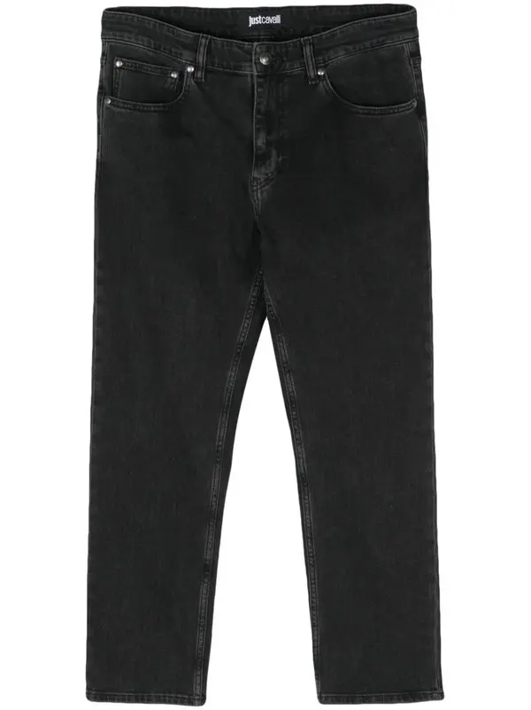 Just Cavalli Slim-fit Cropped Jeans