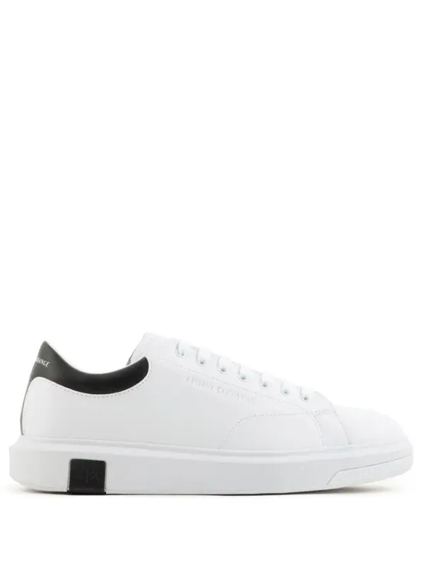 Armani Exchange Leather Sneakers