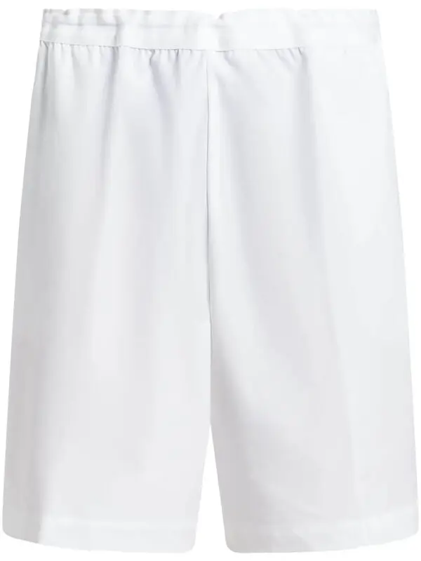 Lacoste Logo-appliqué Track Shorts - White