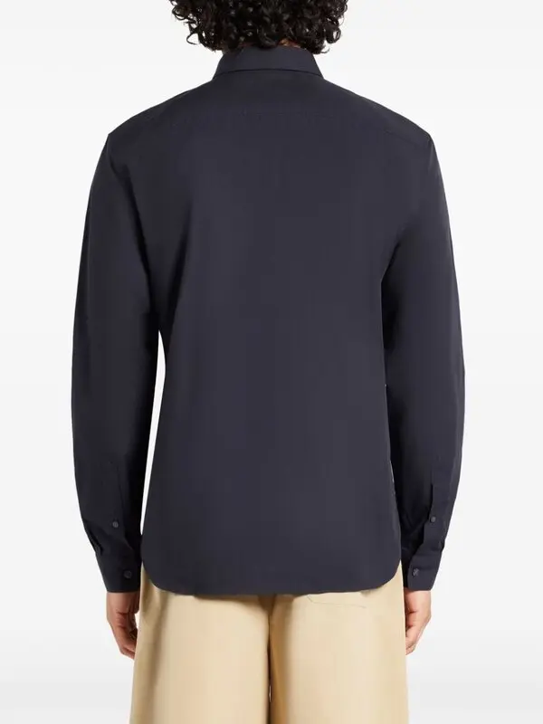 Lacoste Logo-appliqué Cotton Shirt