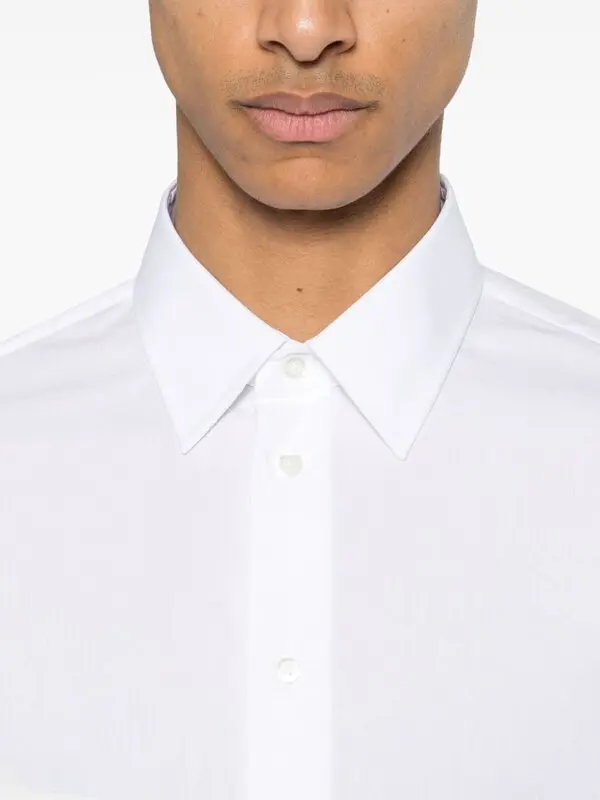 Emporio Armani Long-sleeve Cotton Shirt