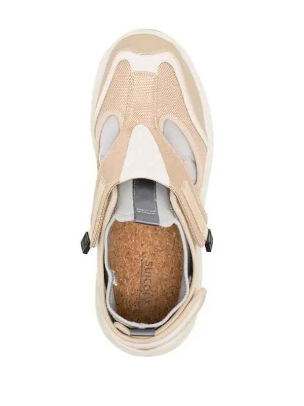 Suicoke Tred Logo-patch Sneakers - Neutrals