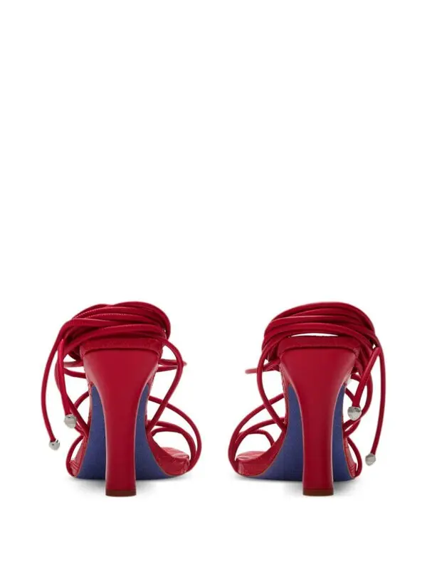 Burberry Ivy Shield Strappy Sandals