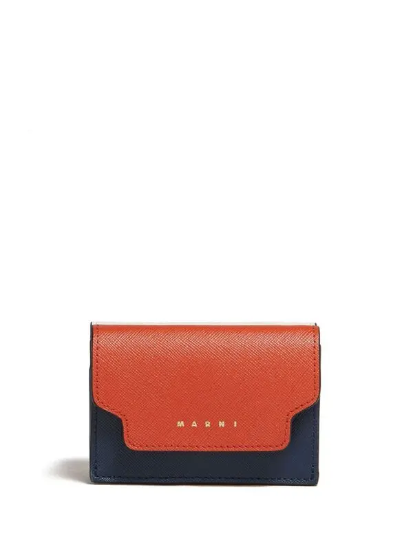 Marni Tri-fold Leather Wallet
