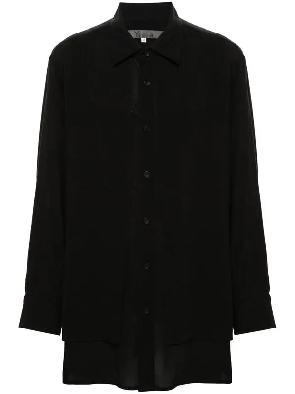 Y’s Overlapping Button-up Shirt